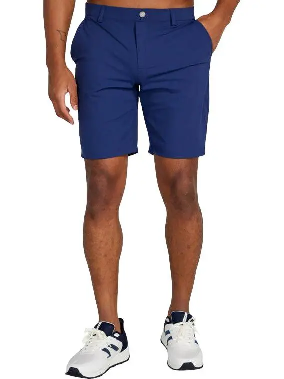 REDVANLY Hanover 7.5-inch Pull-on Shorts - Navy
