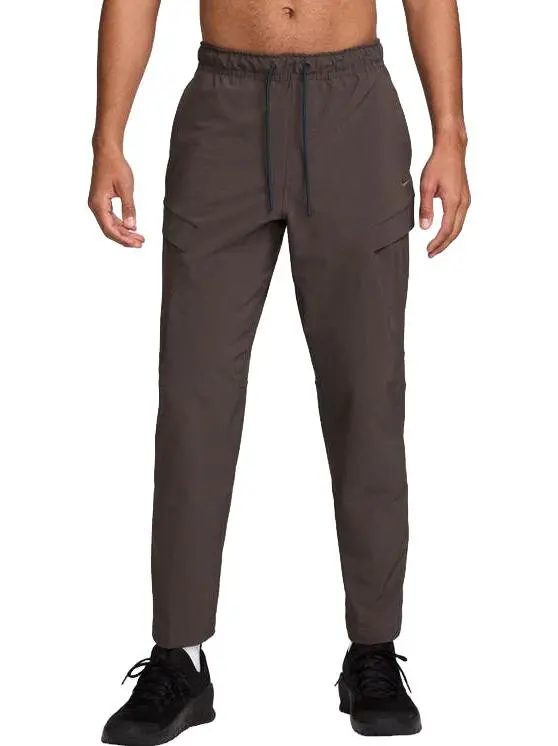 Nike Unlimited Dri-fit Fitness Cargo Pants - Baroque Brown/black