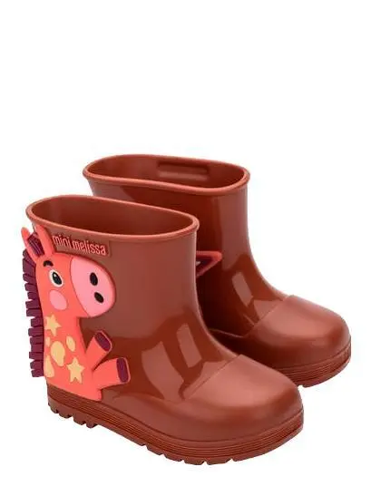 Melissa Welly Wonderland Boots - Brown