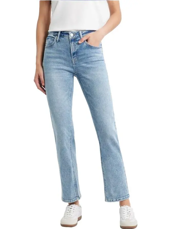 CITY BLUES Dover Straight Leg Jeans - Vintage Tagged Whisker