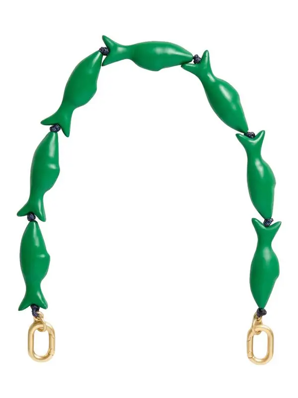 Clare V. Shortie Strap - Emerald