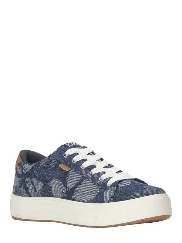 Keds® Park Platform Sneaker - Blue/navy