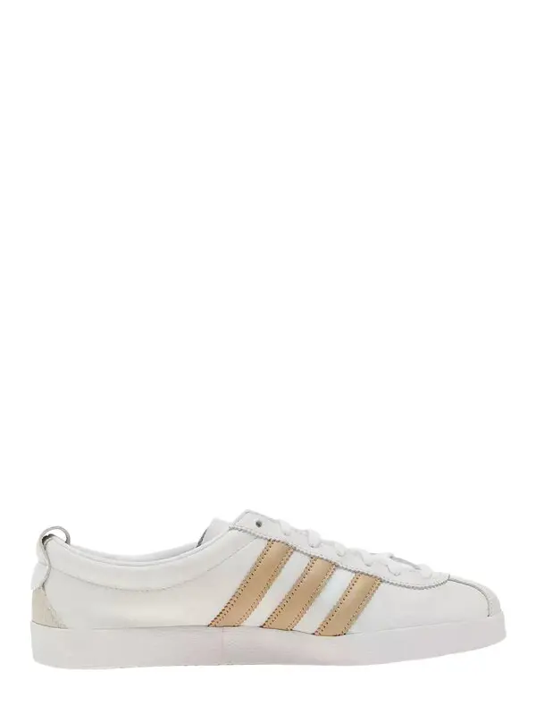 Adidas Three-stripe Sneakers - White