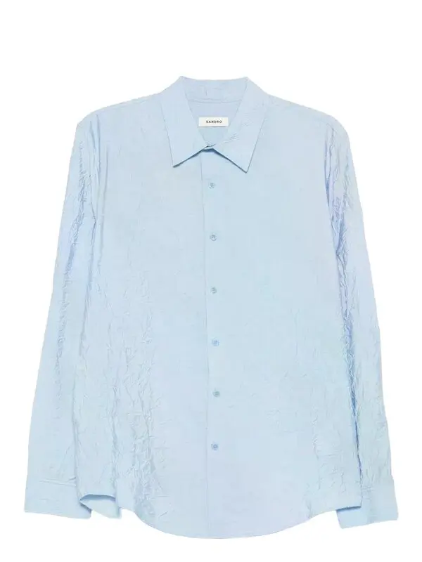 Sandro Long-sleeve Shirt - Blue