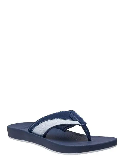 Sanuk Cosmic Seas Flip Flop - Black Iris