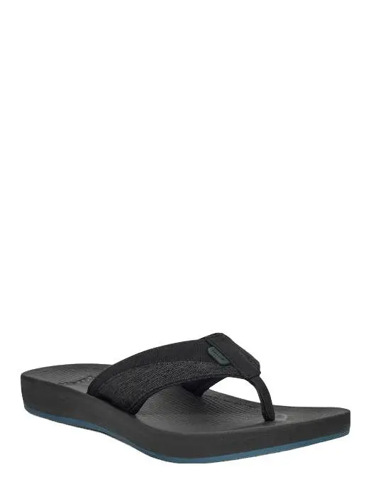 Sanuk Cosmic Seas Flip Flop - Shadow