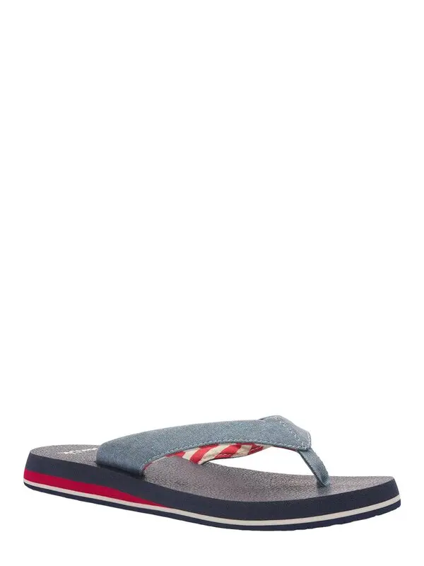 Sanuk Yoga Mat Ii Flip Flop - Denim