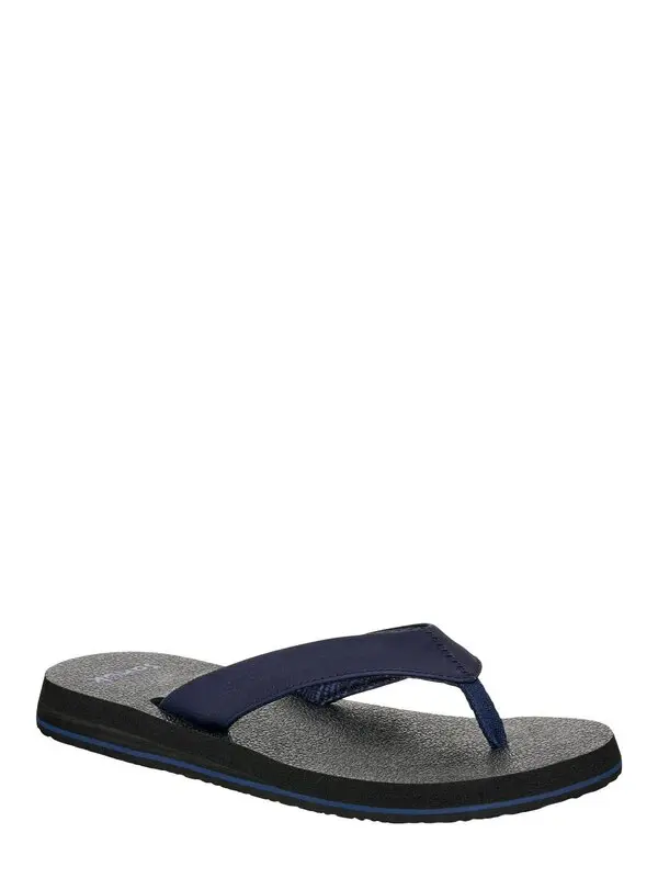 Sanuk Yoga Mat Ii Flip Flop - Navy