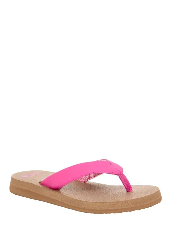 Sanuk Yoga Mat Ii Flip Flop - Phlox Pink