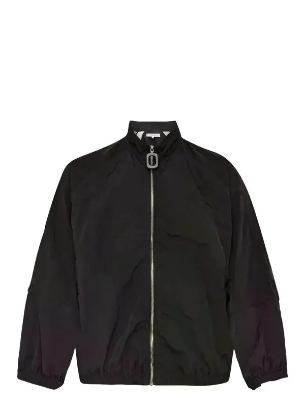 JW Anderson Zip-fastening Raglan-sleeve Bomber Jacket - Black