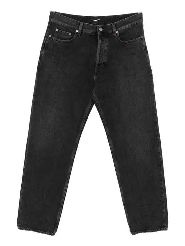 Saint Laurent Mick Long Jeans In Westwood Denim - Black