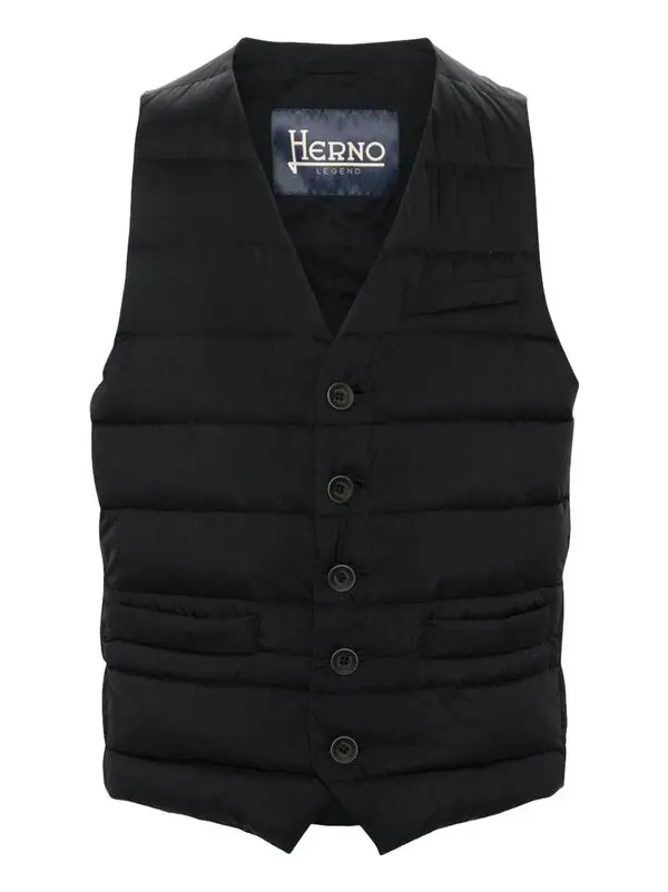 Herno Down Vest - Black