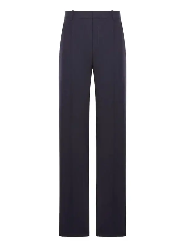 Saint Laurent High-waisted Tailored Pants - Blue