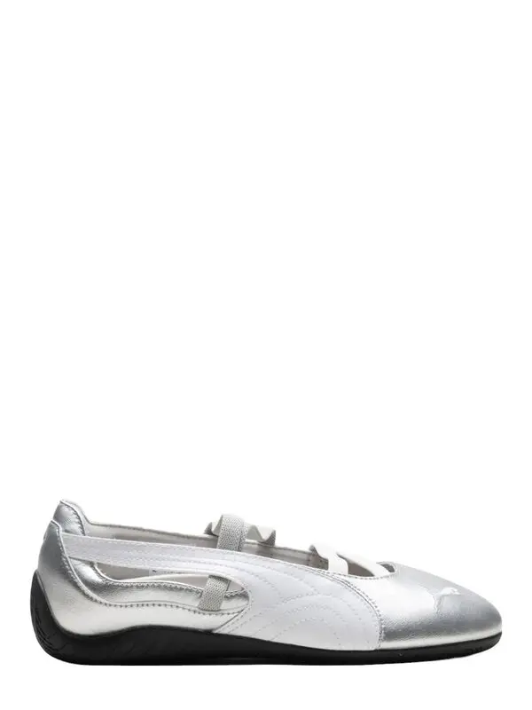 PUMA Speedcat Ballet Metallic Sneakers - Silver White