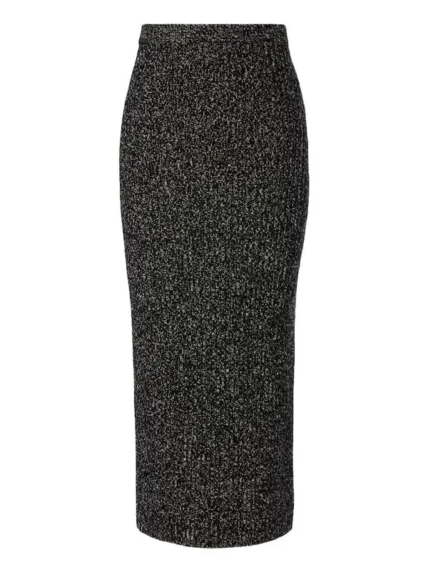 Max Mara Rodano Wool-blend Pencil Skirt - Black
