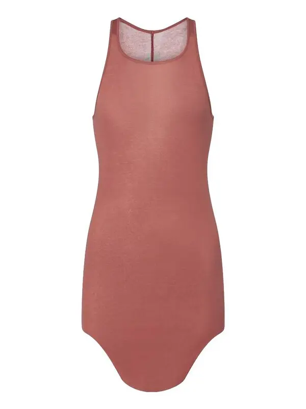 Rick Owens Cotton Tank Top - Brown