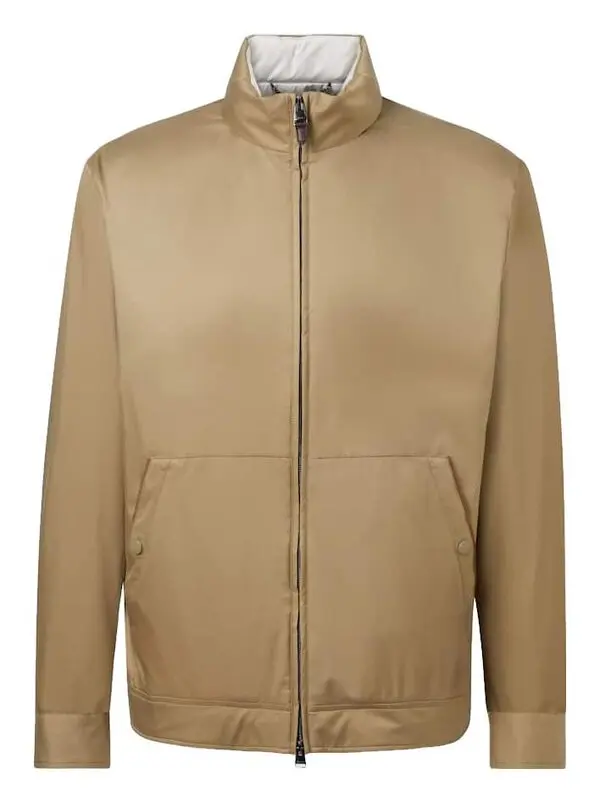 Canali Technical Bomber Jacket - Beige