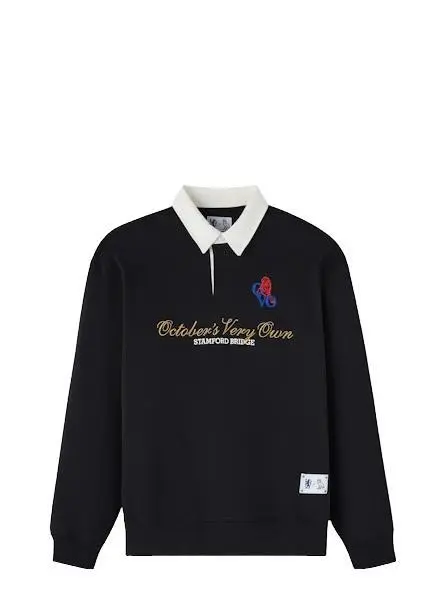 OVO X Chelsea Fc Rugby Sweatshirt - Black