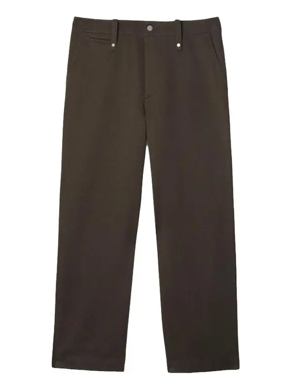 Burberry Loose Fit Casual Pants - Brown