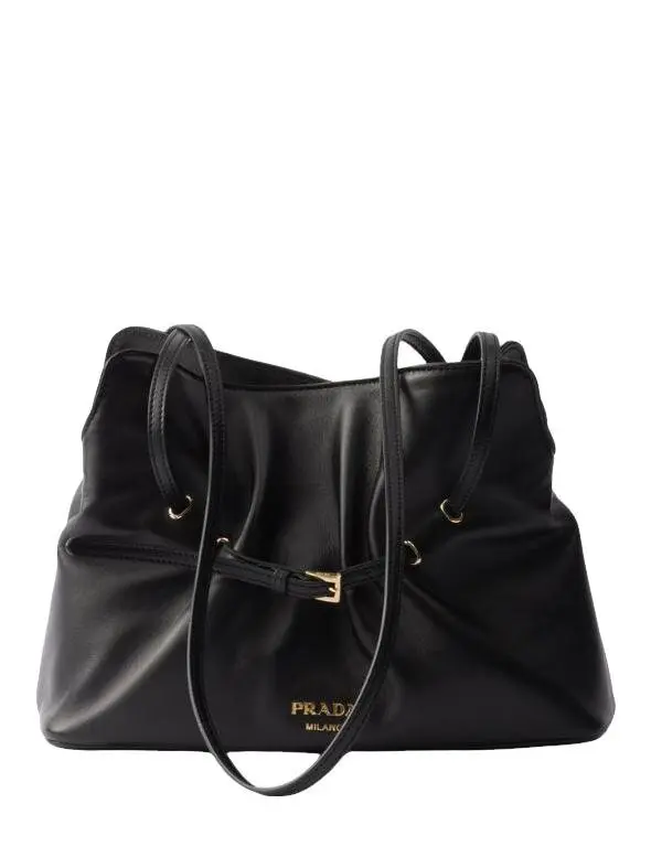 Prada Small Nappa Leather Bag - Black