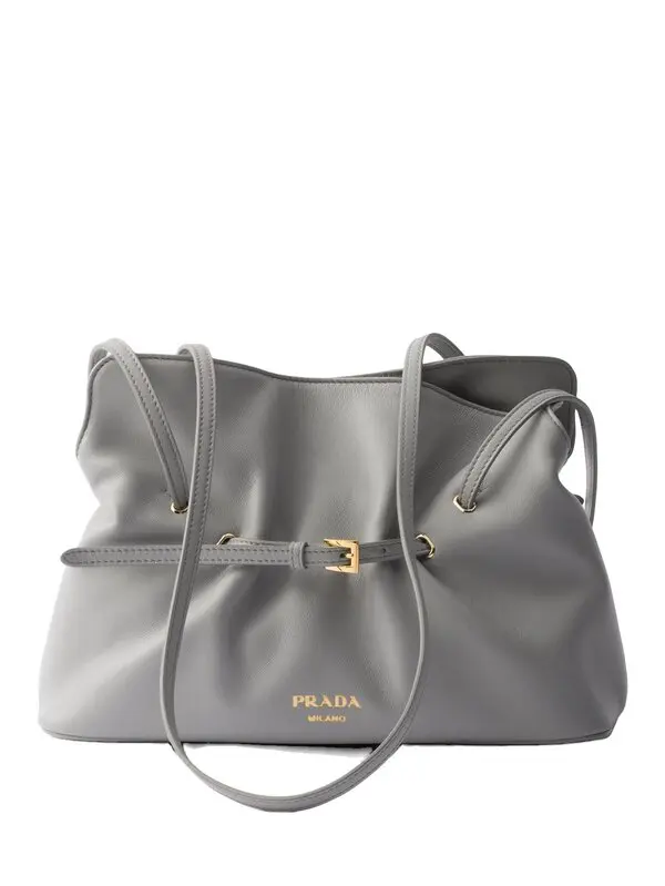 Prada Small Nappa Leather Bag - Grey
