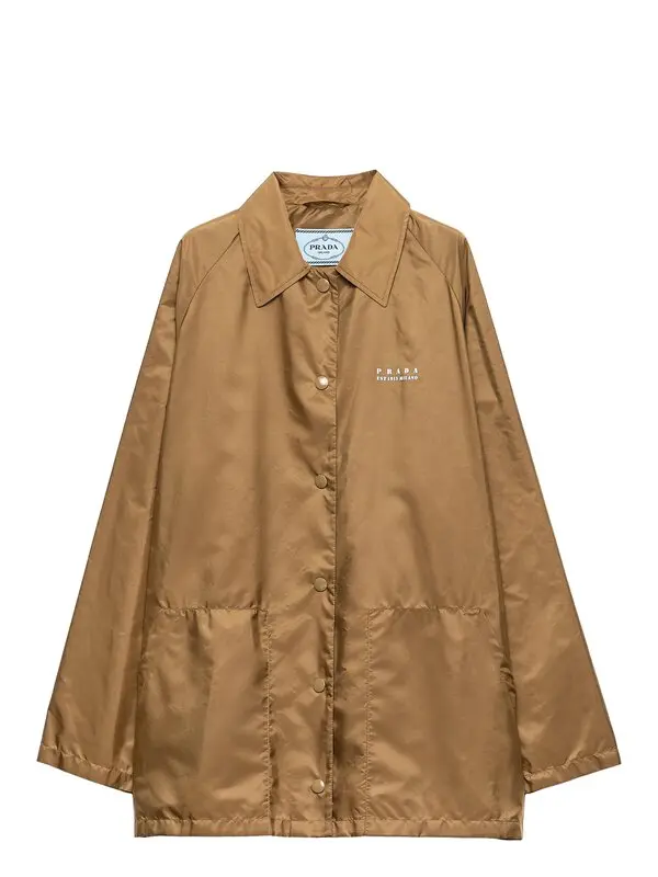 Prada Lightweight Re-nylon Blouson Jacket - Brown