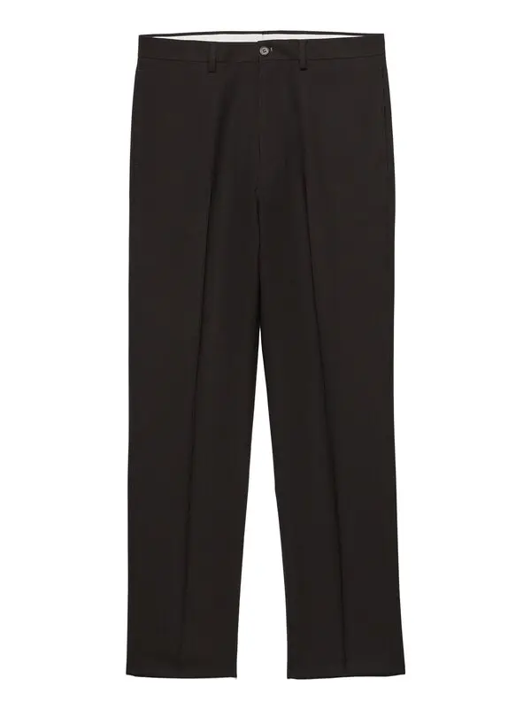 Prada Wool Pants - Ebony