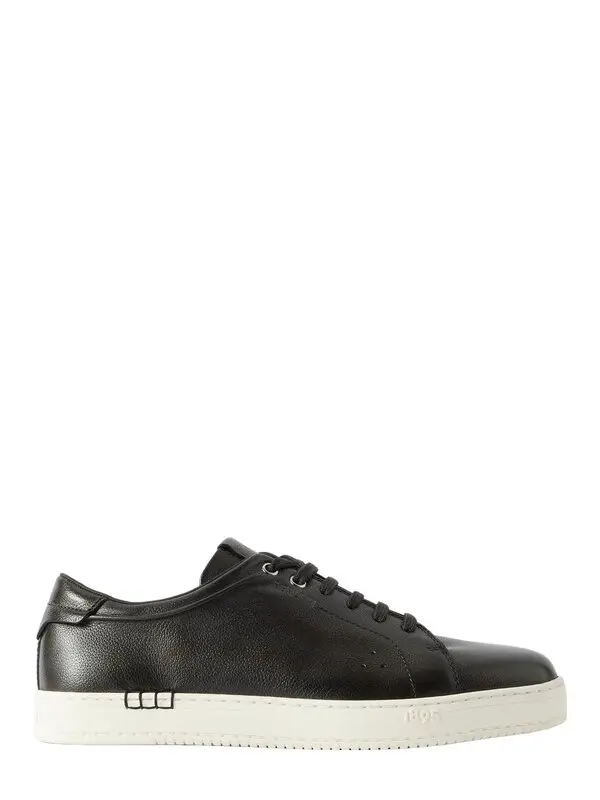 Berluti Playtime Full-grain Venezia Leather Sneakers - Black