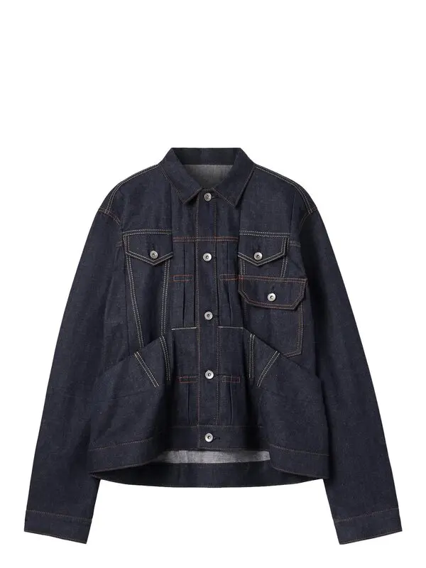 Sacai Denim Jacket - Blue