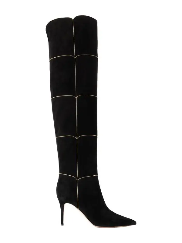 GIANVITO ROSSI Clarice 85 Over-the-knee Boots - Black