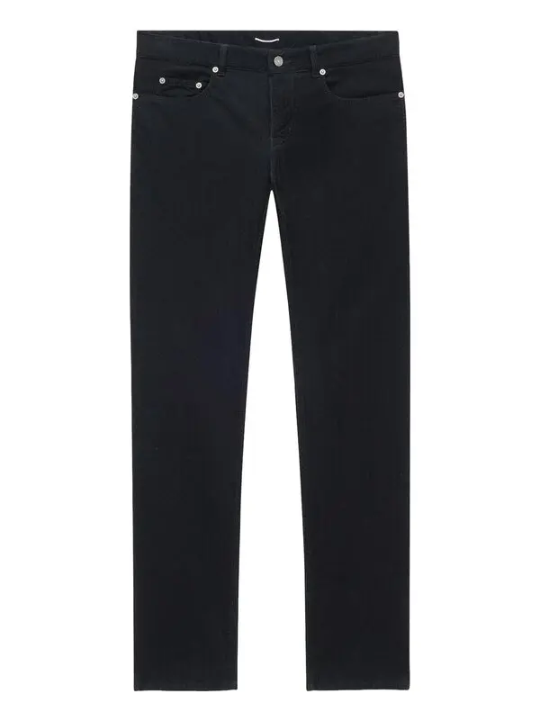 Saint Laurent Relaxed Slim Pants - Black