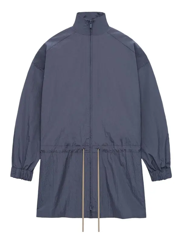 Fear Of God Ripstop Mockneck Anorak - Blue