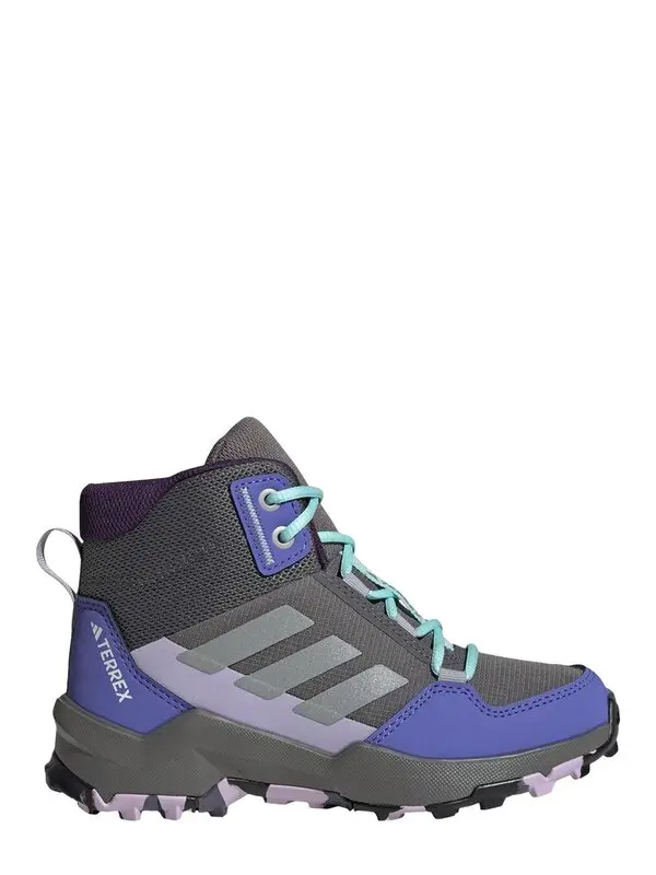 Adidas Terrex Ax4r Mid K Hiking Shoes - Grey