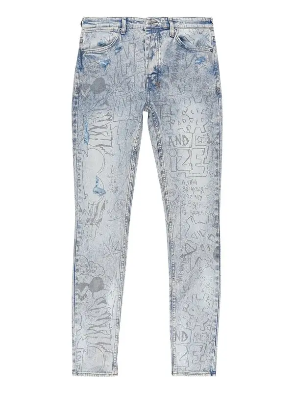 Ksubi Van Winkle Slim Jeans - Blue
