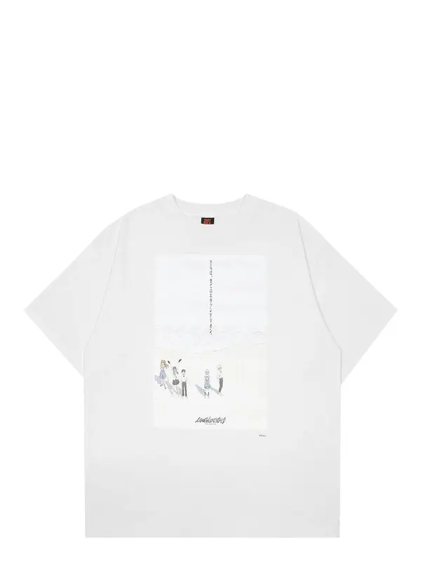 SAINT MXXXXXX X Evangelion Tee - White