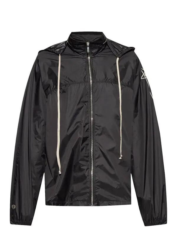 Rick Owens Mountain Windbreaker - Black