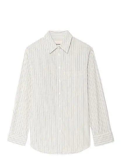 Zadig&Voltaire Morning Brand-print Cotton Shirt - Judo