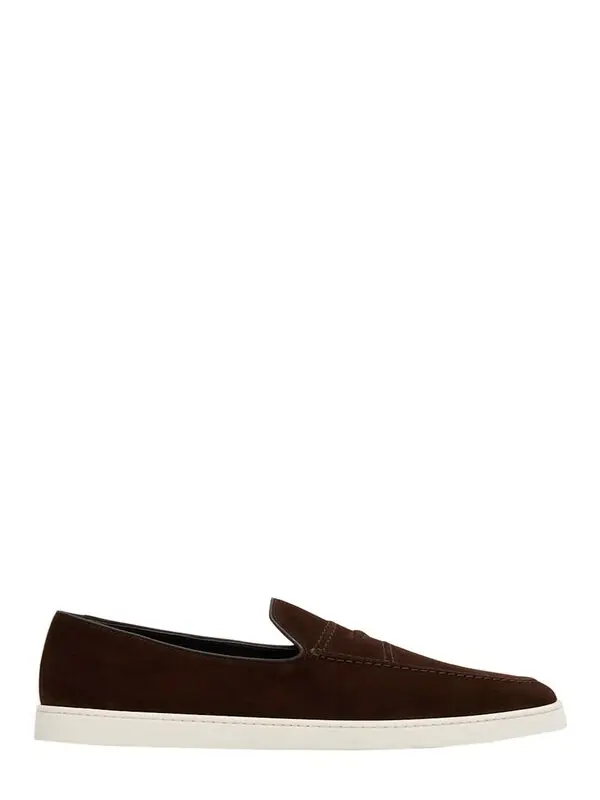 Church's Peebles Suede Penny Loafers - Ebony