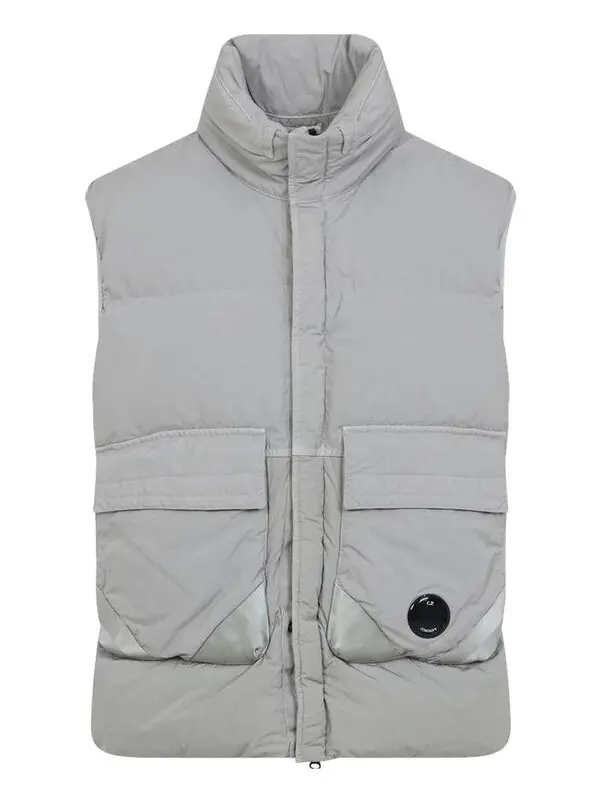 C.P. COMPANY Chrome-r Gilet - Grey