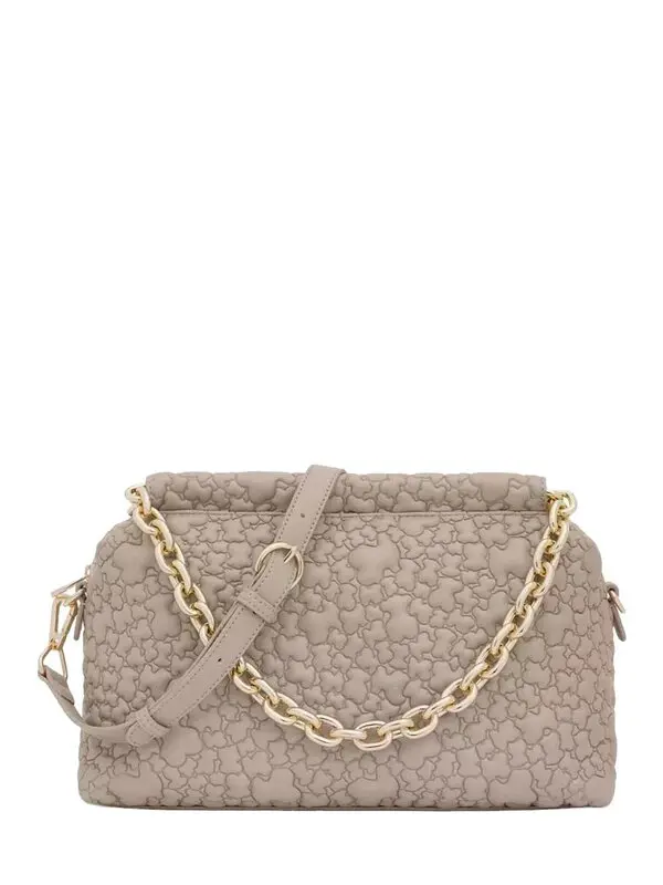 TOUS Embossed Chain-strap Bag - Neutrals