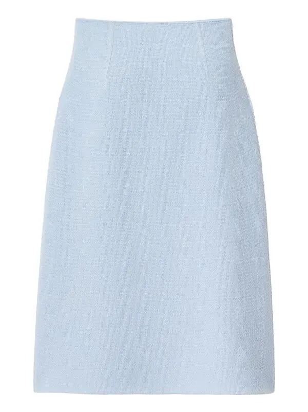 Lafayette 148 New York A-line Midi Skirt - Bluebell