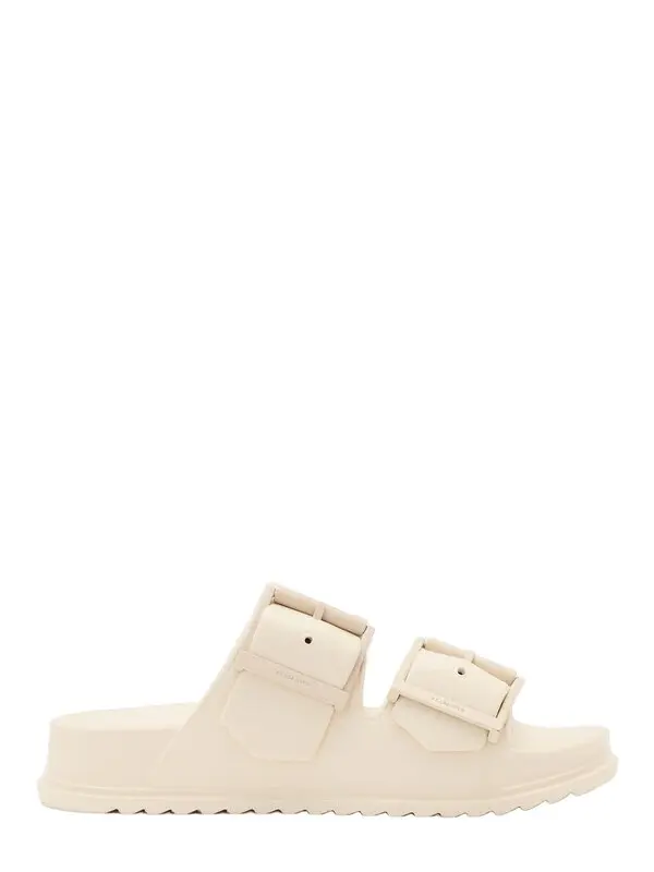 ALLSAINTS Sian Eva Buckle Sandals - Chalk White