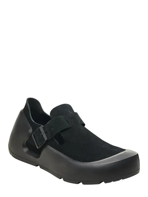 BIRKENSTOCK Reykjavik Nubuck Leather - Black