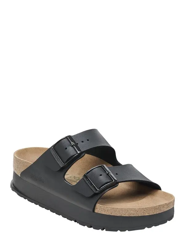 BIRKENSTOCK Arizona Flex Platform Birko-flor - Black