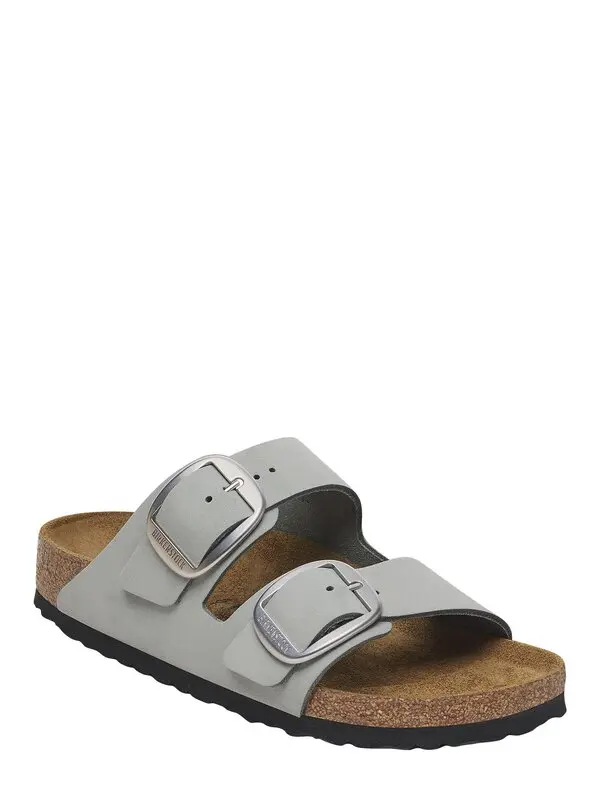 BIRKENSTOCK Arizona Big Buckle Nubuck Leather - Pure Sage