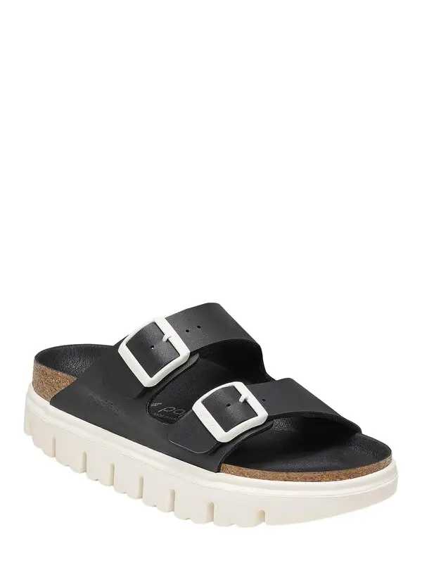 BIRKENSTOCK Arizona Chunky Birko-flor Sandals - Black