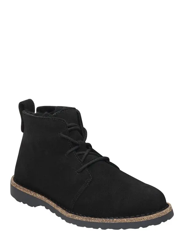 BIRKENSTOCK Uppsala Mid Shearling Boots - Black
