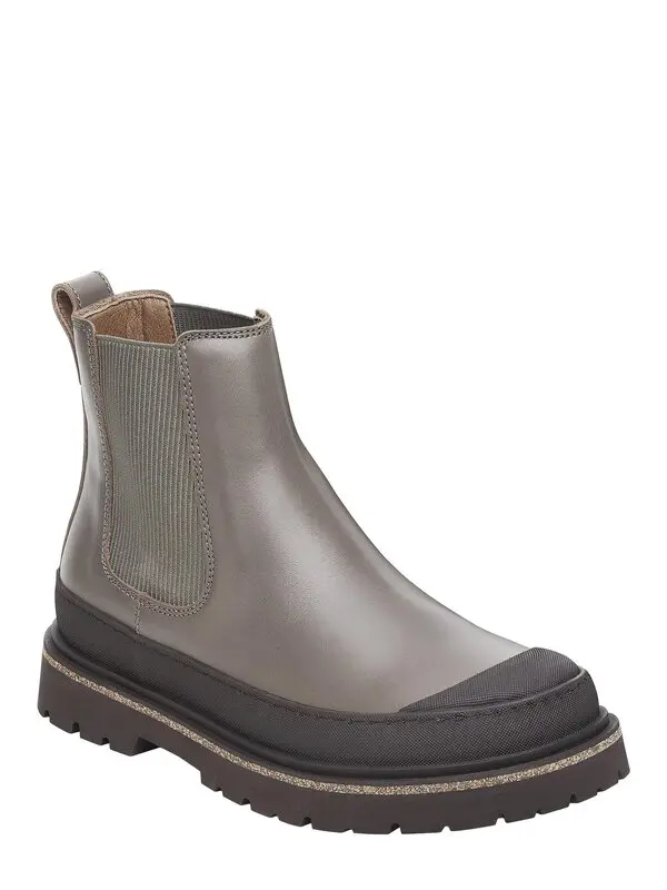 BIRKENSTOCK Prescott Slip-on Ankle Boots - Concrete Gray