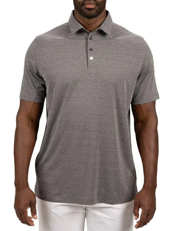 BLACK CLOVER Beau Polo - Charcoal