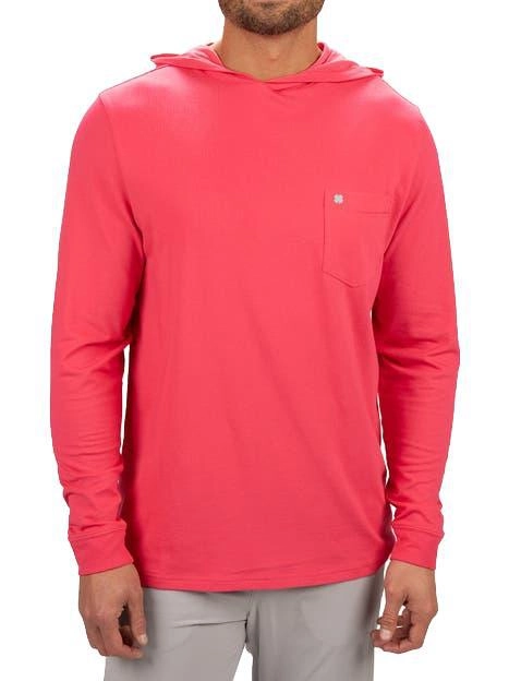 BLACK CLOVER Luxe Long Sleeve Hoodie - Raspberry